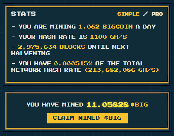 Fake Mining Baron: $BIG Adventure | CɅM