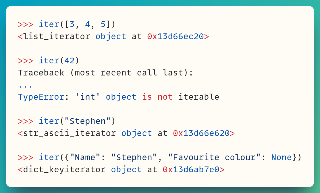 Understanding… Iterable | Stephen Gruppetta