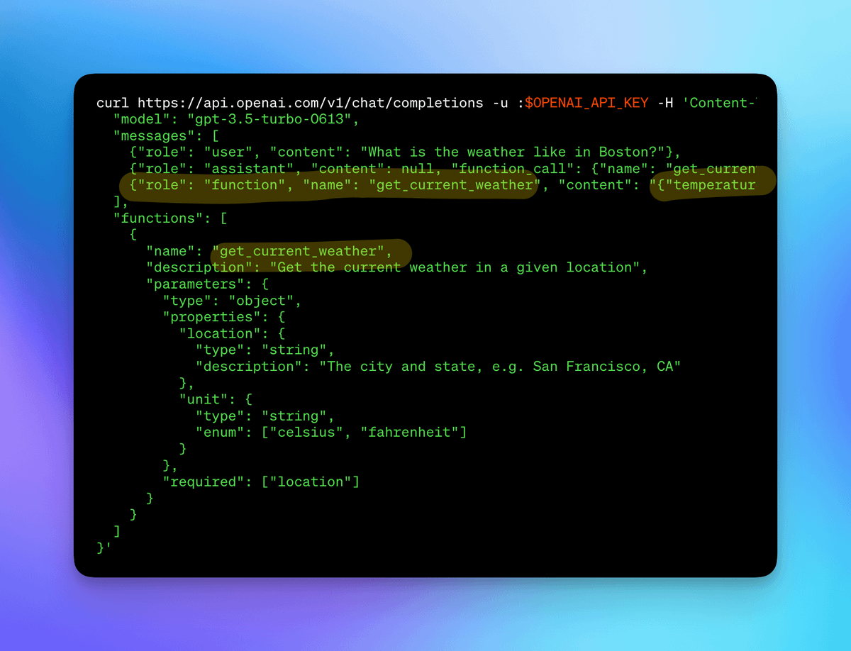 OpenAI's JSON Function Calls | Alex Volkov (Thursd/AI)