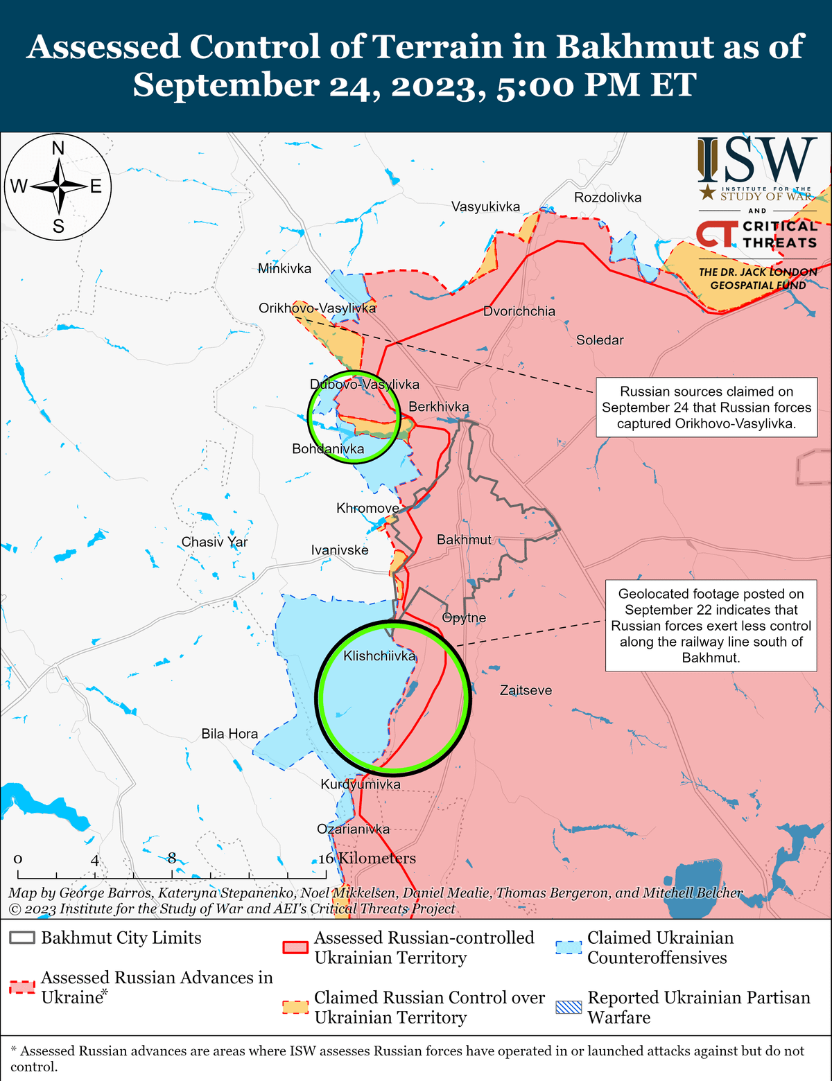 Russian Offensive Campaign Assessment, September 24, 2023 | GMan (Ґленн ...