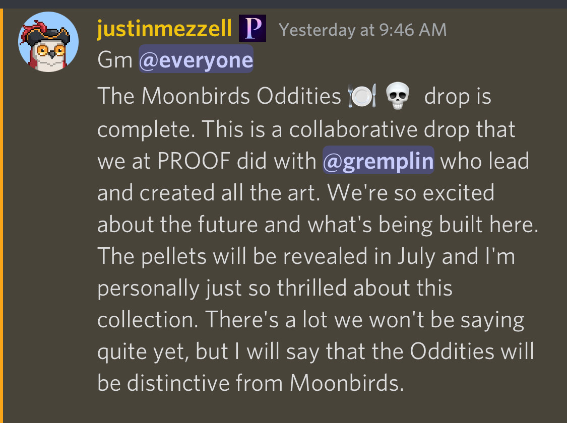 What are Oddities and what we do know so far? | benny (🥃,🦉)