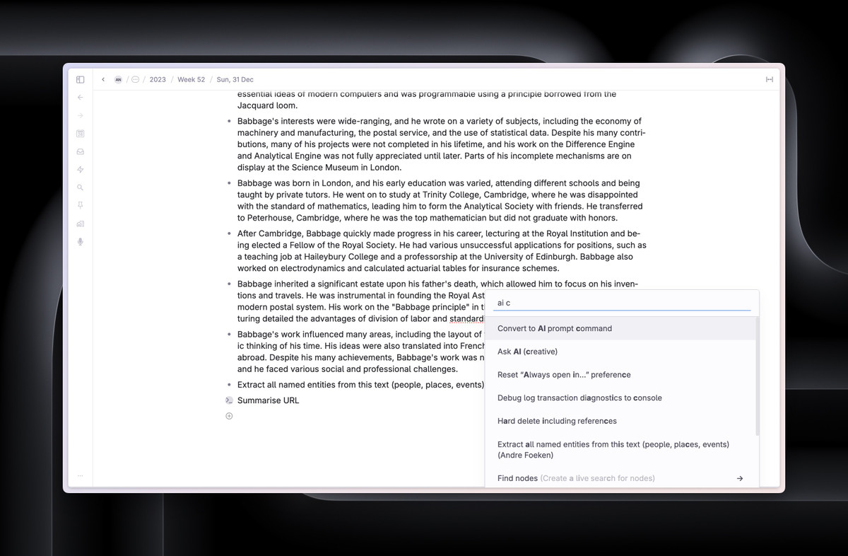 Easily Create AI Commands with CMD+K Shortcut | André Foeken