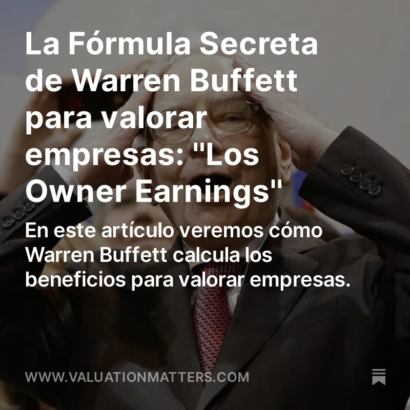 Valuation Matters (@ValuationValue)