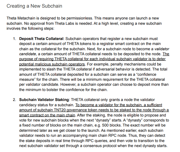 The launch of the first subchain on Theta Metachain is getting closer ...