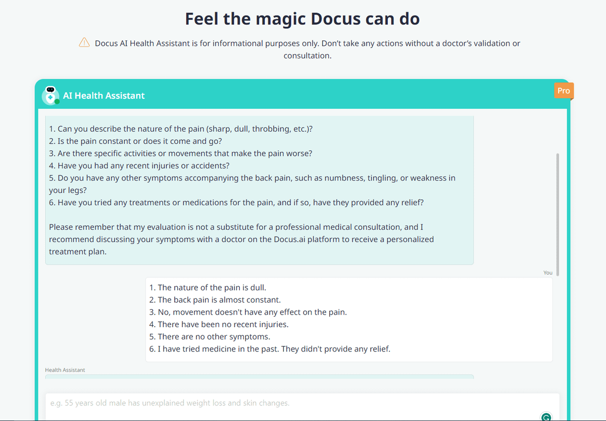 Revolutionizing Healthcare with Docus AI Health Assistant | Pradeep Pandey