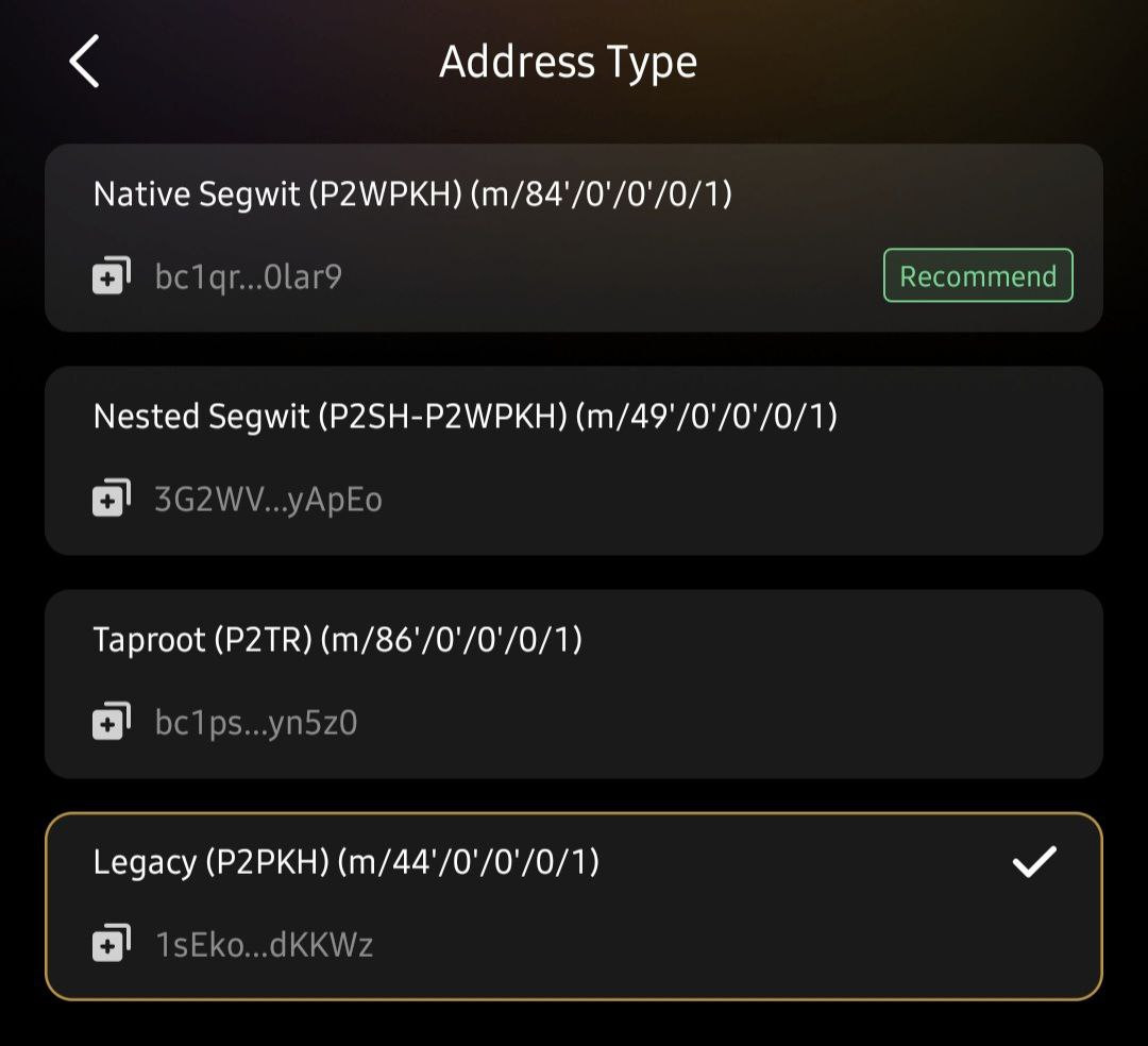 Understanding Bitcoin Address Types | CɅM