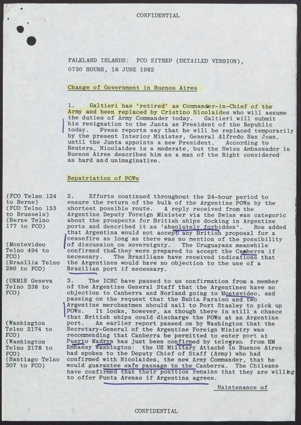 June 18th, 1982: Events of the Falklands War | GMan (Ґленн) ☘️🇬🇧🇺🇦🇺🇸🇵🇱🇮🇱🍊🌻