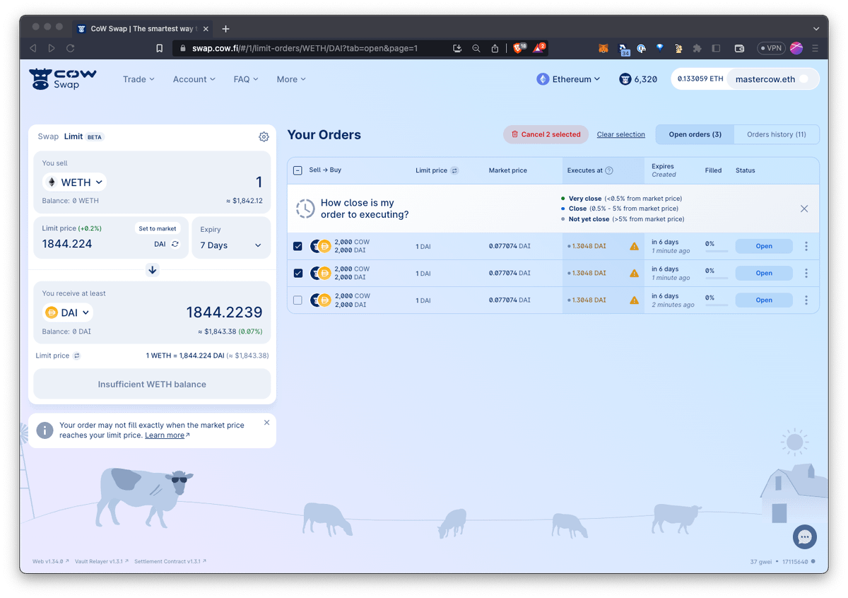 New Features Added to CoW Swap for Better Execution in DeFi | CoW DAO