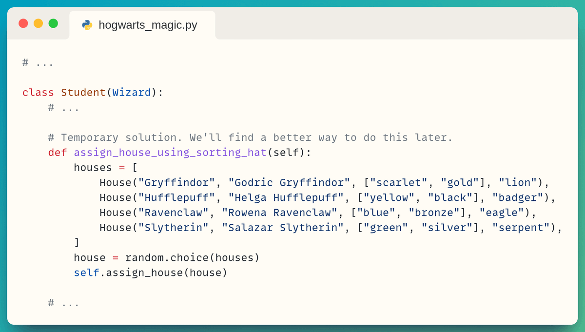 Object-Oriented Programming Series: 7. Final Year (Class Methods and Static Methods) | Stephen ...