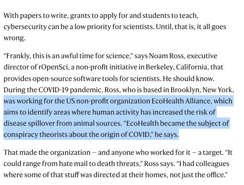 Noam Ross and his EHA bioweapon detection project | Gilles Demaneuf
