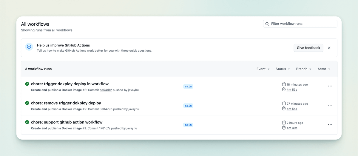 Optimizing Deployment Processes Using GitHub and Dokploy | Fox@MkSaaS.com