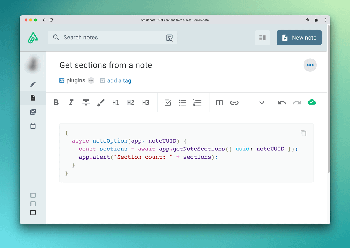 Amplenote (@amplenote)