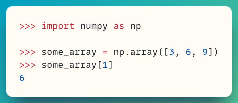 Why NumPy arrays are not "sequences", technically | Stephen Gruppetta
